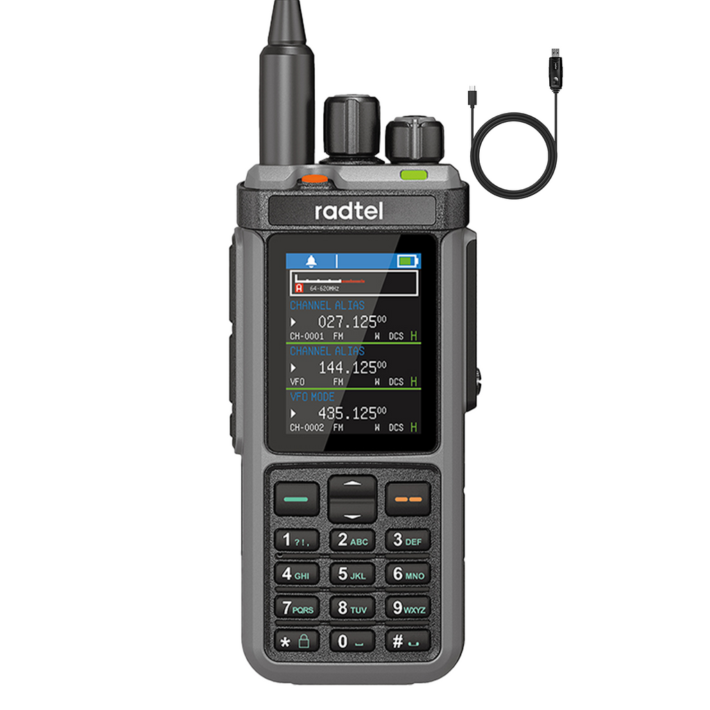 Radtel RT-880 10w Multi Band Ham Radio HF UHF VHF with AM USB LSB CW ...