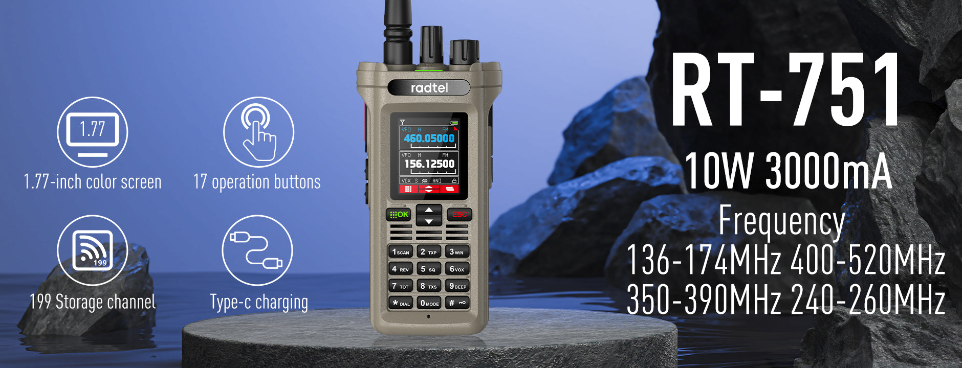 Walkie Talkies & Two Way Radios Online Shop | Radtels.com – Radtel