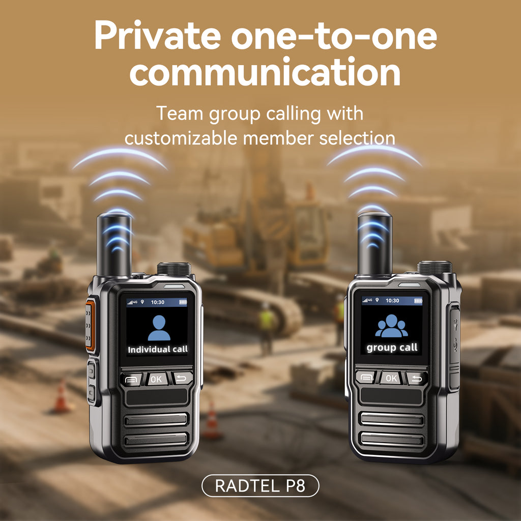 Radtel P8 Rapid POC Radios Unlimited Range, 1000 Miles Above Walkie ...