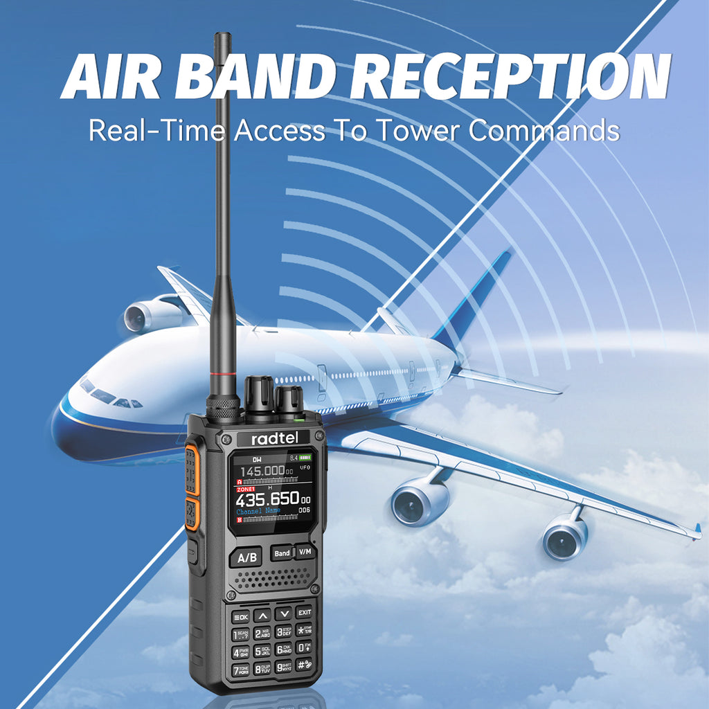 Radtel RT-920 Walkie Talkie Long Range SW MW LW AM SSB CB 10W Receive ...