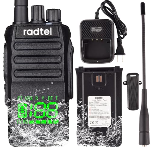 Radtel RT-493 IP67 Waterproof GMRS Radio Handheld 10W Long Range Two ...