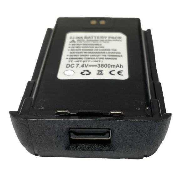 Li-ion Battery Pack 7.4V 3800mAh for Radtel IP68 Waterproof Two-Way R