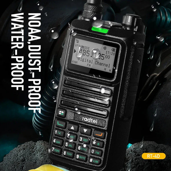 Radtel RT-4D Digital DMR Walkie Talkie Dual Mode Analog Two Way Radio ...