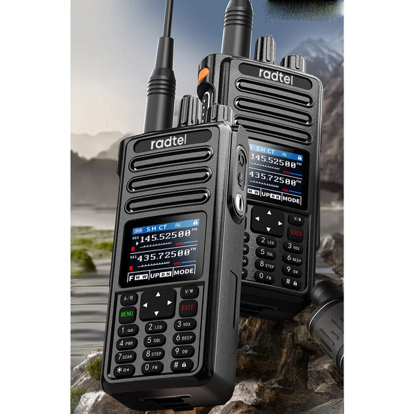 Radtel RT-730 IP67 Waterproof 10w Air Band Walkie Talkie Full Band Am ...