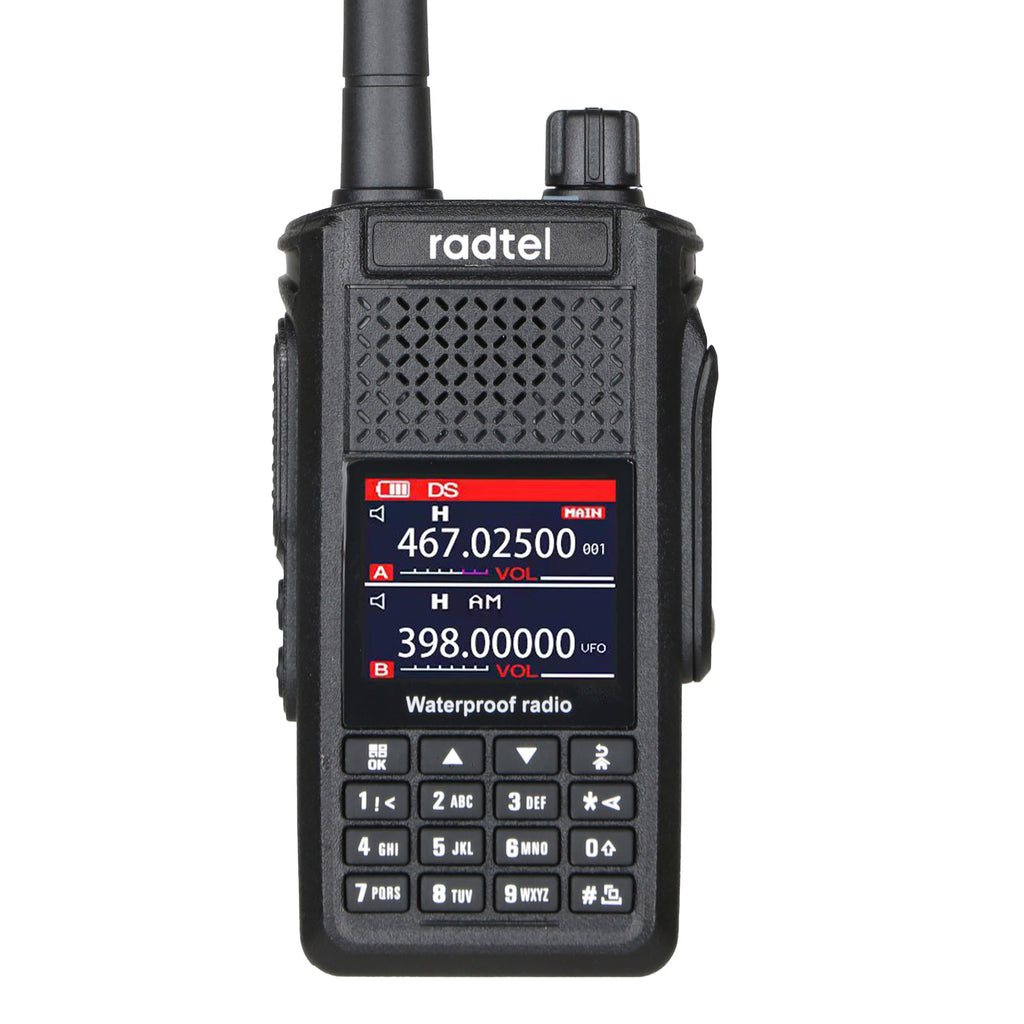 Radtel Waterproof Full Bands Amateur Ham Radio, Aviation Air Band Wal ...