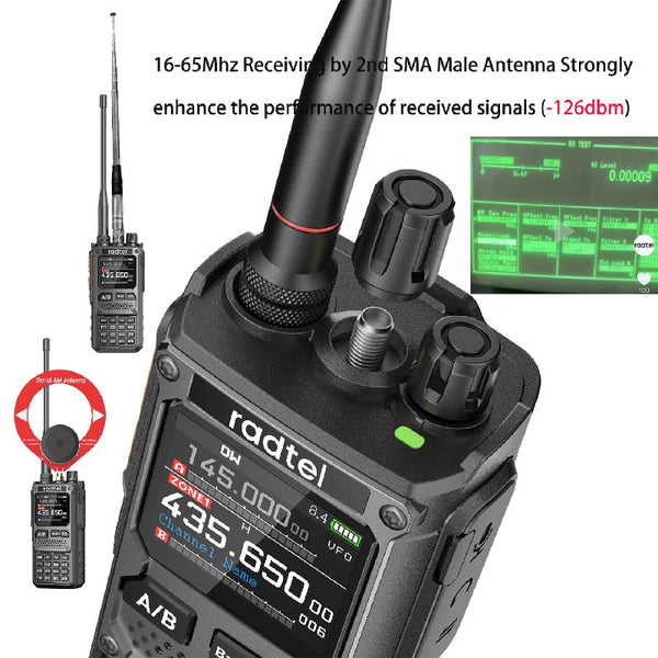 Radtel RT-920 Walkie Talkie Long Range SW MW LW AM SSB CB 10W Receive ...