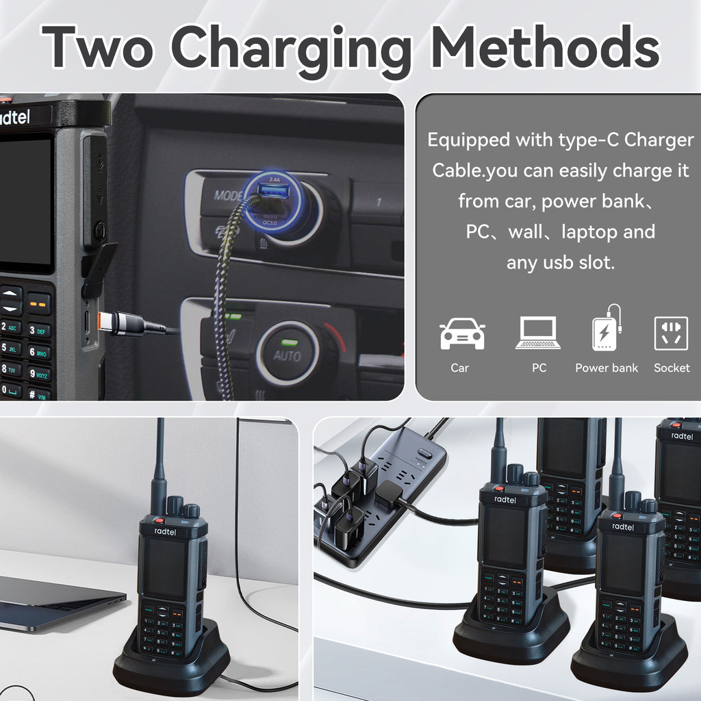 Radtel RT-880G GPS APRS 10w Multi Band Ham Radio HF UHF VHF with AM USB ...