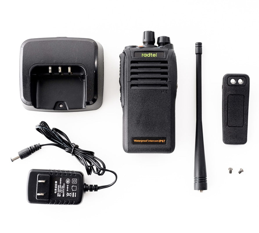 IP67 Waterproof Radio RADTEL RT-67 UHF 400-470 MHz Two Way Radio ...