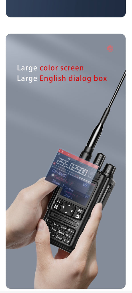 Radtel RT-490 GPS 6 Bands Amateur Ham Two Way Radio 512CH Air Band Wal – Xiamen Radtel ...